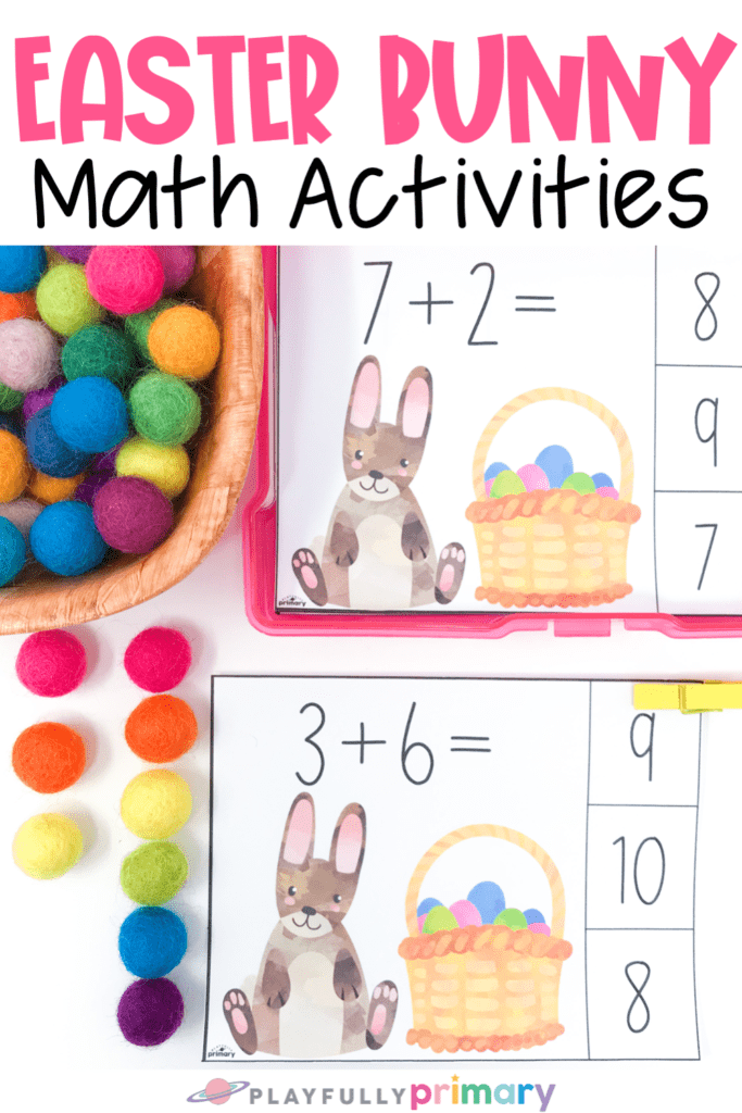 Easter Activities for Preschool | Math & Literacy - Playfully Primary