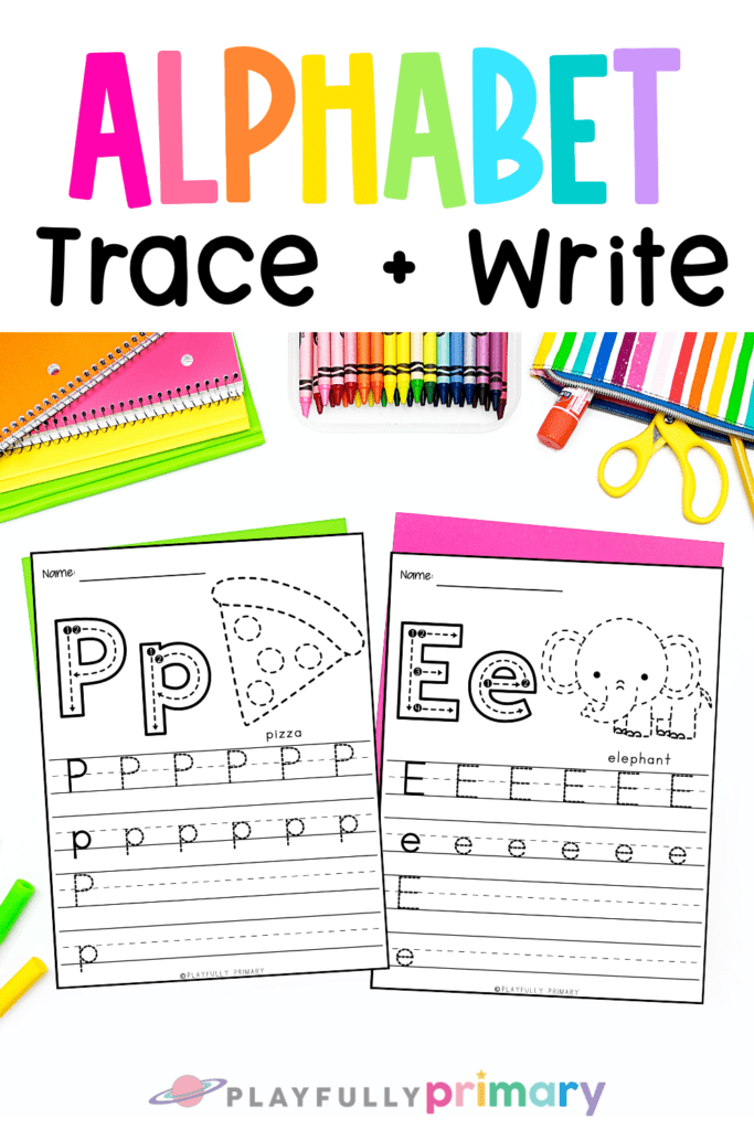 5 Coloring Handwriting Practice Worksheets to Help Your Students Master ...