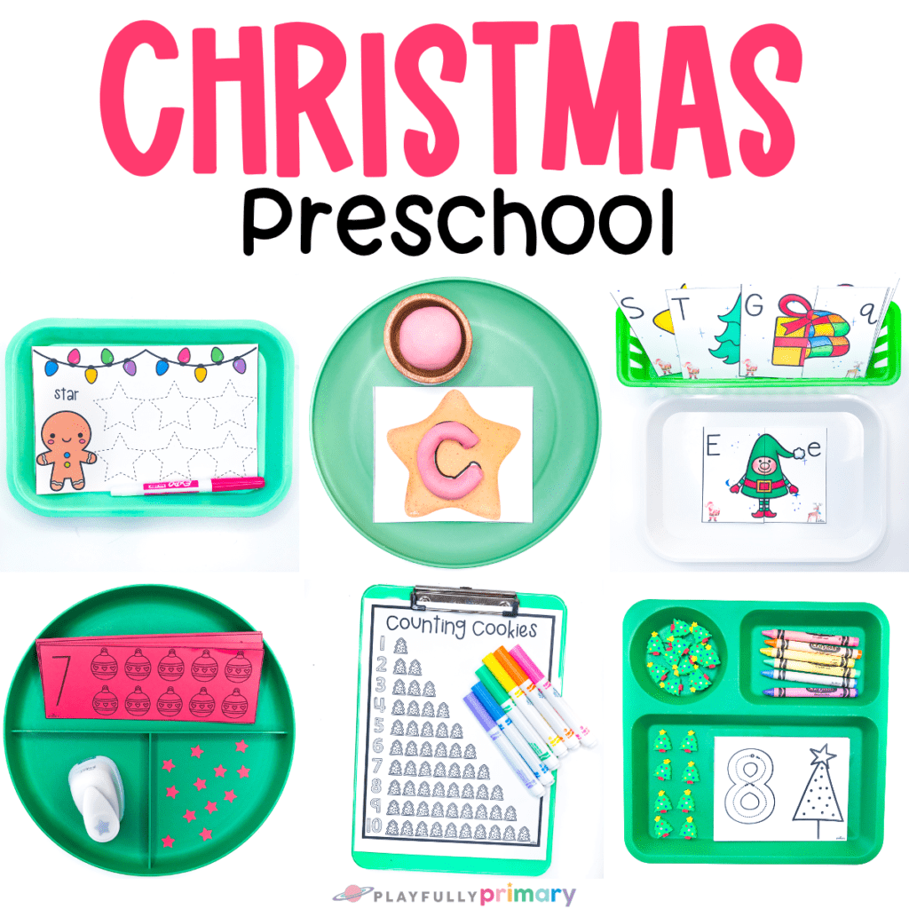 30 Christmas Activities for Preschoolers - December Morning Bins ...