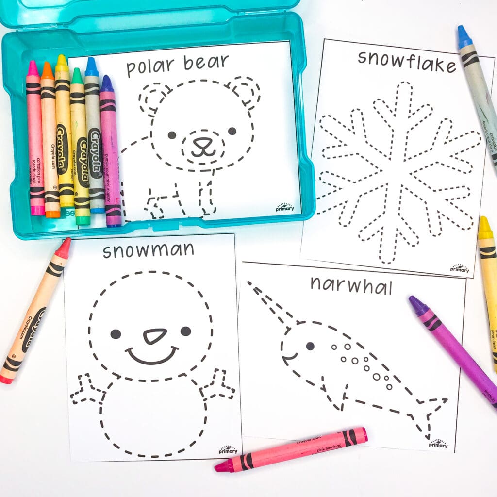 Winter Fine Motor Activities for Preschoolers, PreK, + Kindergarten ...